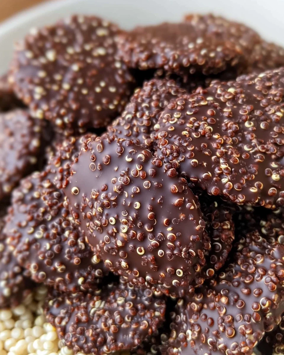Quinoa Chocolate Crisps: Irresistible Snack Delight
